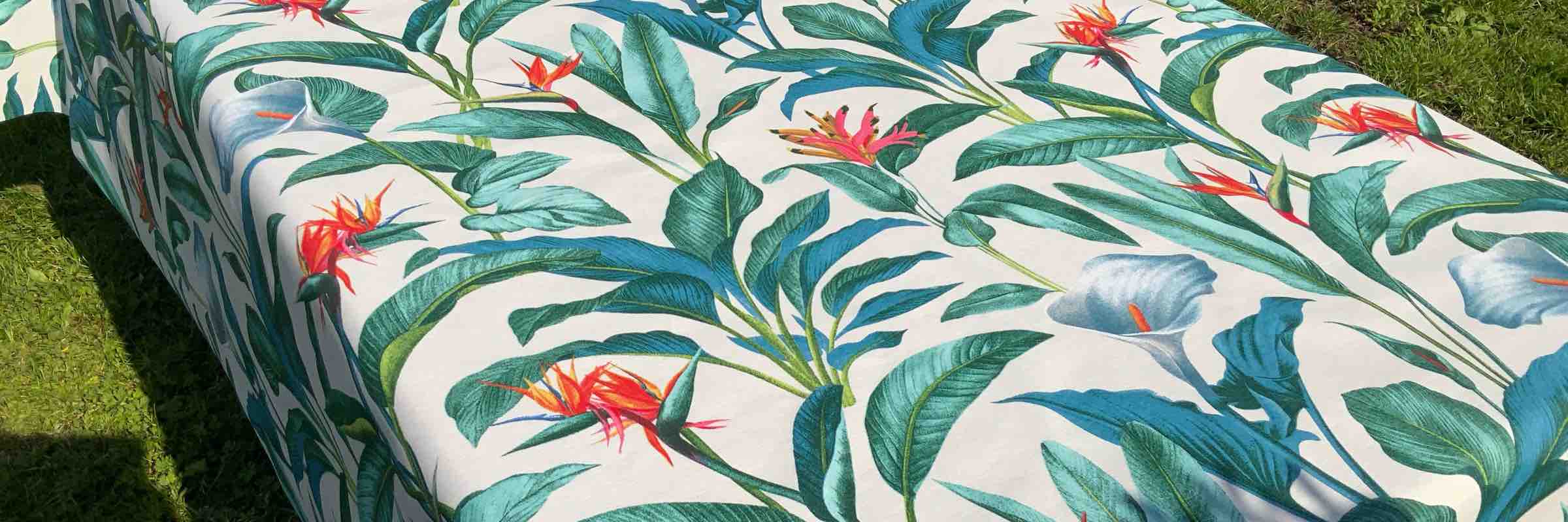 Best Oilcloth. French, Linen, Extra Wide -NorfolkOilcloth