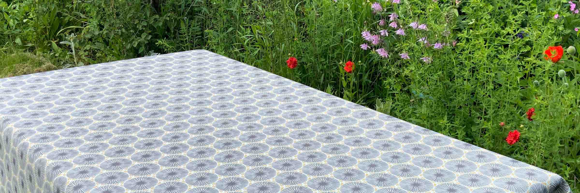 Best Oilcloth. French, Linen, Extra Wide -NorfolkOilcloth