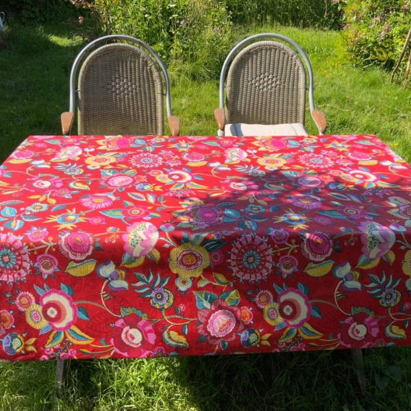 Best Oilcloth. French, Linen, Extra Wide -NorfolkOilcloth