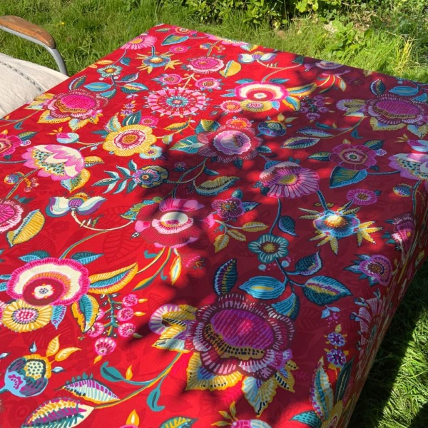Best Oilcloth. French, Linen, Extra Wide -NorfolkOilcloth