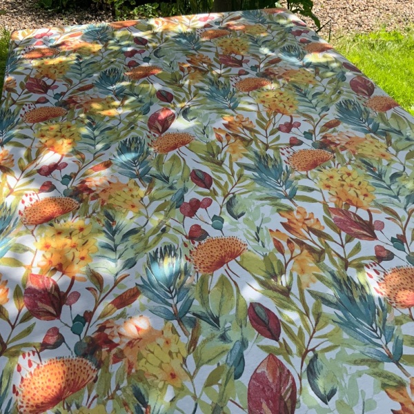 Best Oilcloth. French, Linen, Extra Wide -NorfolkOilcloth