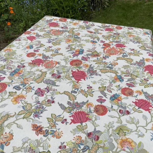 Best Oilcloth. French, Linen, Extra Wide -NorfolkOilcloth