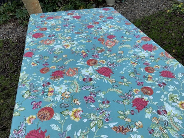 Best Oilcloth. French, Linen, Extra Wide -NorfolkOilcloth