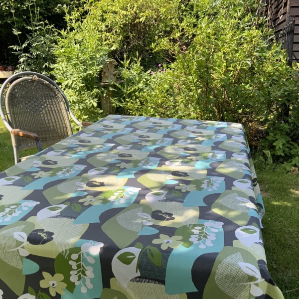 Best Oilcloth. French, Linen, Extra Wide -NorfolkOilcloth