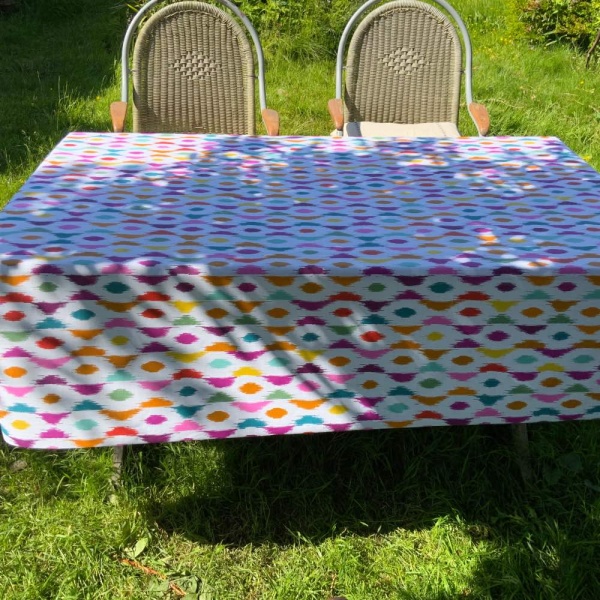 Best Oilcloth. French, Linen, Extra Wide -NorfolkOilcloth