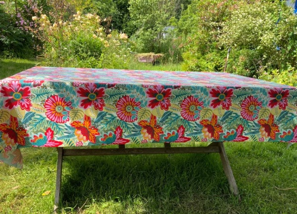 Best Oilcloth. French, Linen, Extra Wide -NorfolkOilcloth
