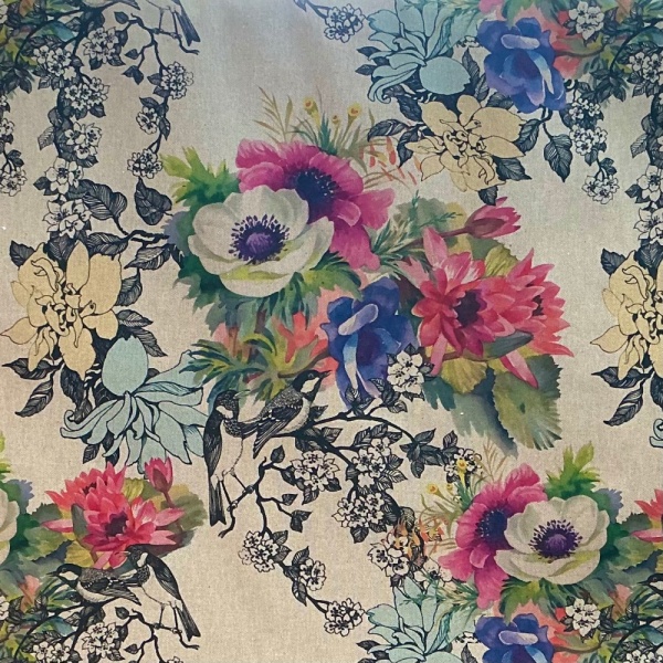Best Oilcloth. French, Linen, Extra Wide -NorfolkOilcloth