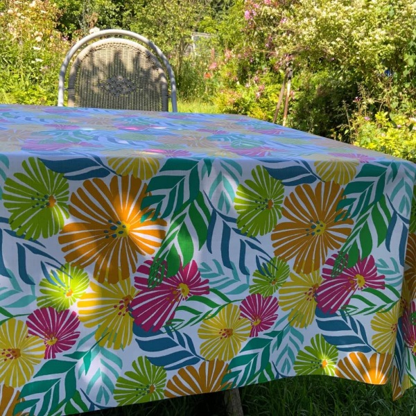 Best Oilcloth. French, Linen, Extra Wide -NorfolkOilcloth