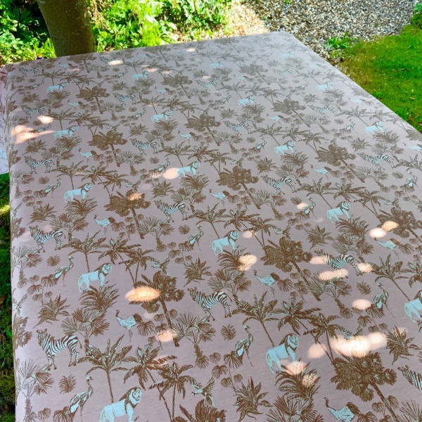 Best Oilcloth. French, Linen, Extra Wide -NorfolkOilcloth