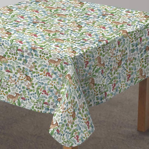 Best Oilcloth. French, Linen, Extra Wide -NorfolkOilcloth