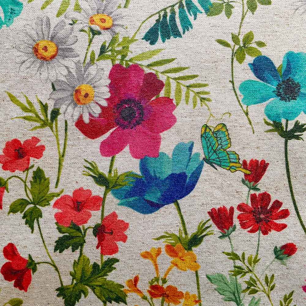 Herbier Extra Acrylic Coated French Oilcloth. 128cms. -NorfolkOilcloth