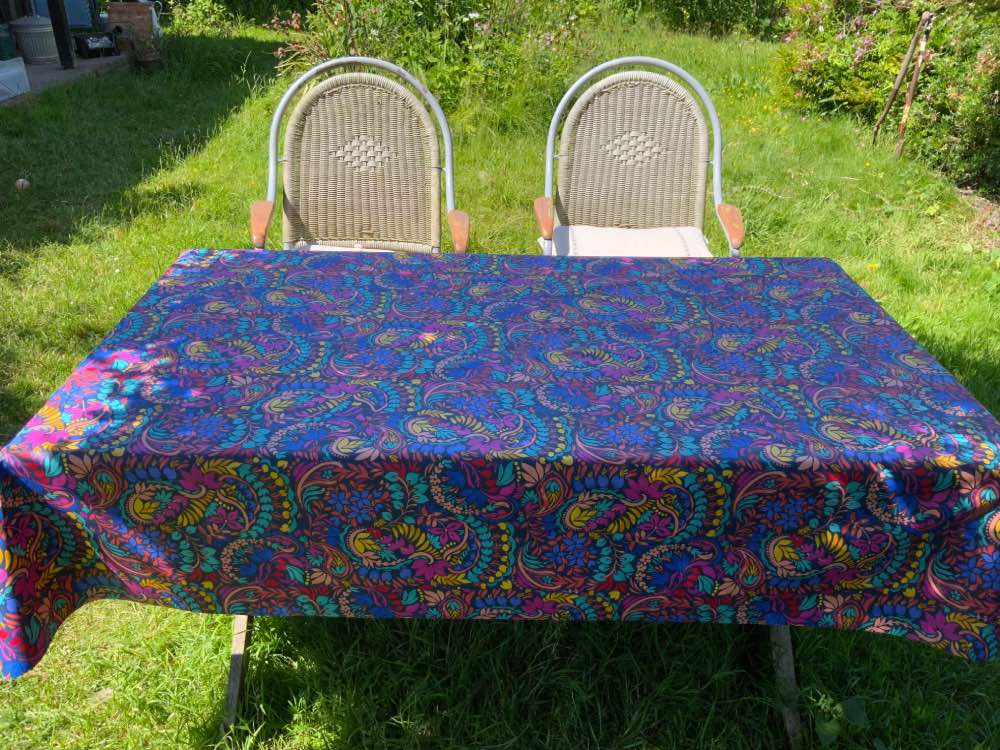 Moscova Extra Wide French Oilcloth in Multi -NorfolkOilcloth