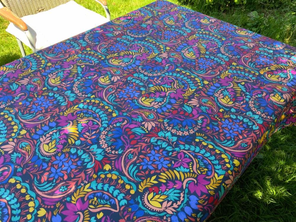 Moscova Extra Wide French Oilcloth in Multi -NorfolkOilcloth