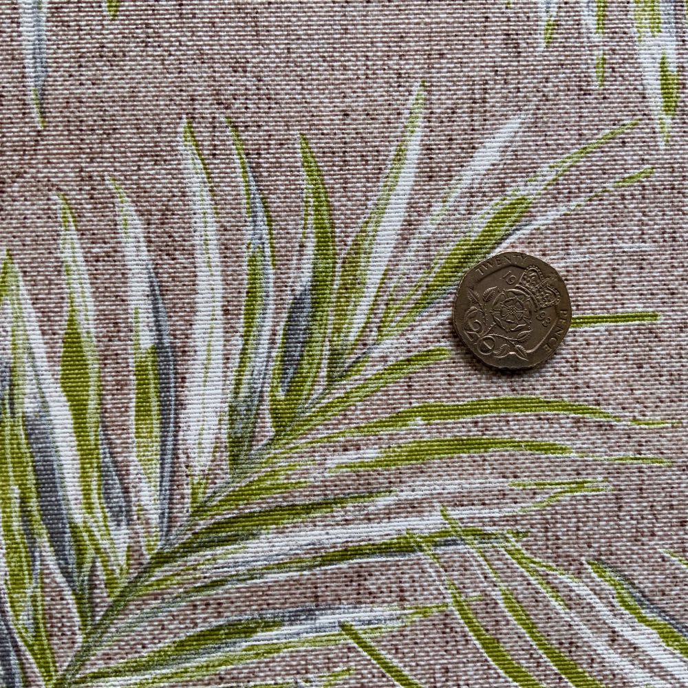 Exotic Leaves Extra Wide Oilcloth -NorfolkOilcloth