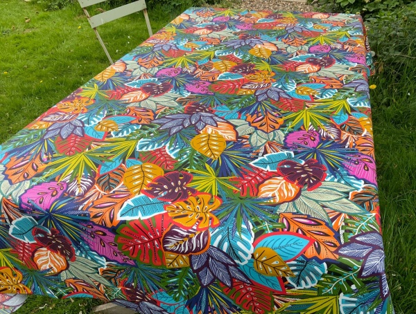 Moscova Extra Wide French Oilcloth in Multi -NorfolkOilcloth
