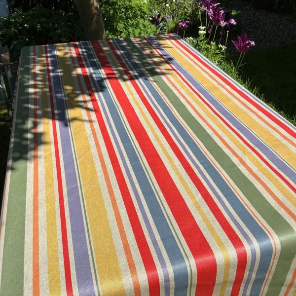 Best Oilcloth. French, Linen, Extra Wide -NorfolkOilcloth